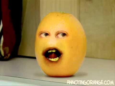 Annoying Orange Death-Knife Attack-Ginger - YouTube