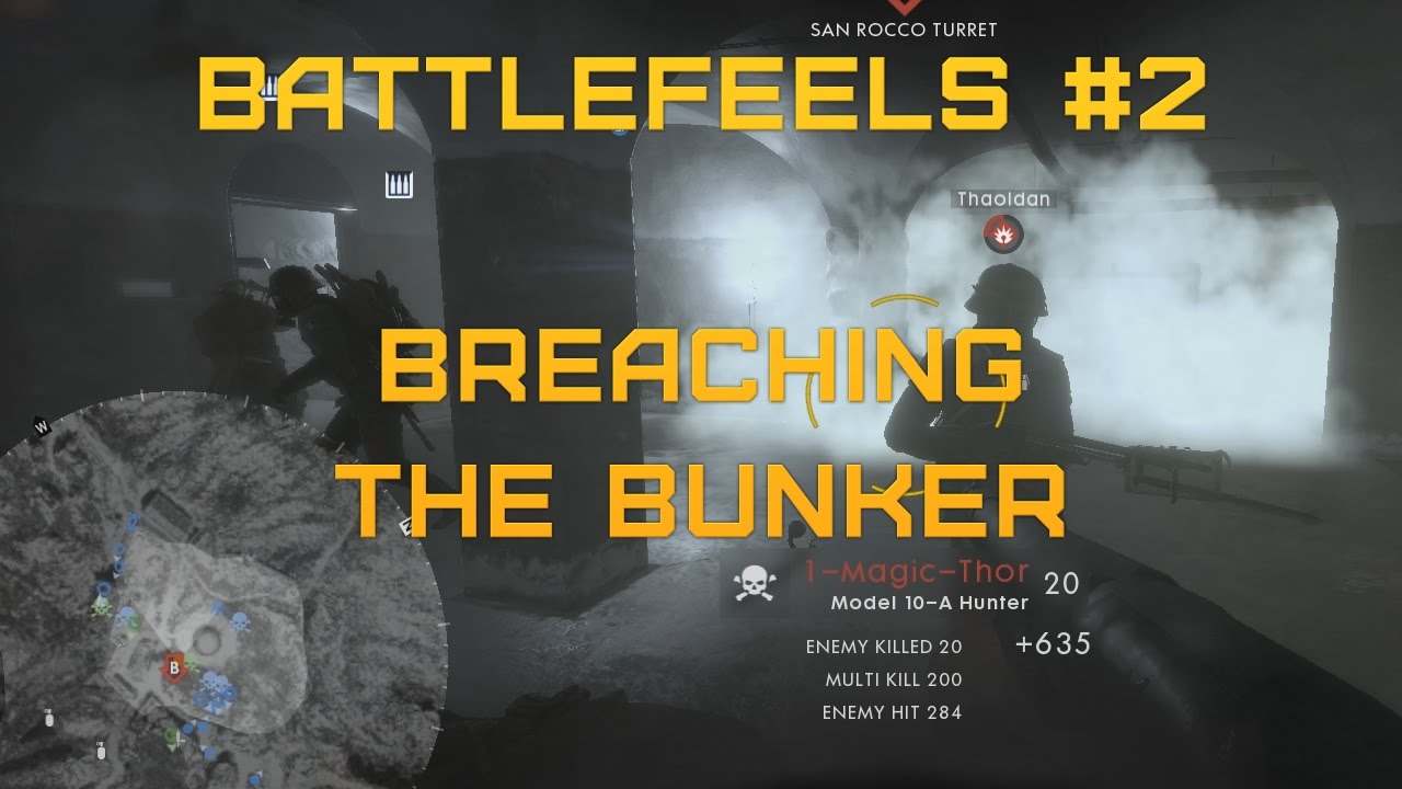BF1: Battlefeels #2 - Breaching the bunker - YouTube