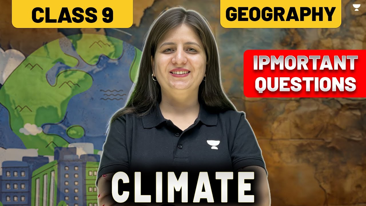 CBSE Class 9th Geography | Climate Important Questions🔥| By Shweta Ma ...