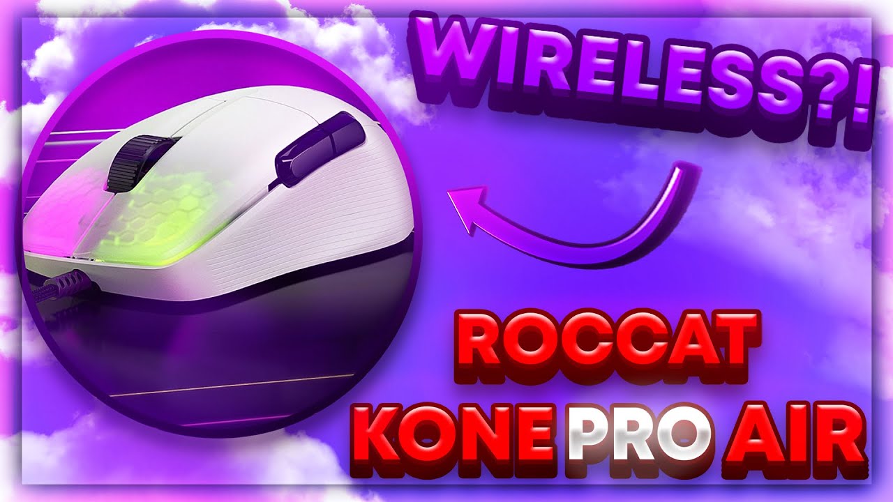 Is This The New Best WIRELESS Drag Clicking Mouse? (Roccat Kone Pro Air ...
