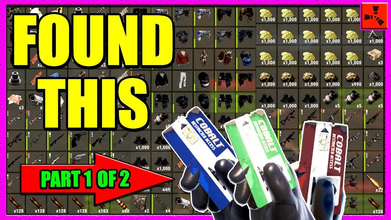 MY RICHEST DECAYED BASE RAID in RUST?! + KeyCards Puzzle Tutorial ...