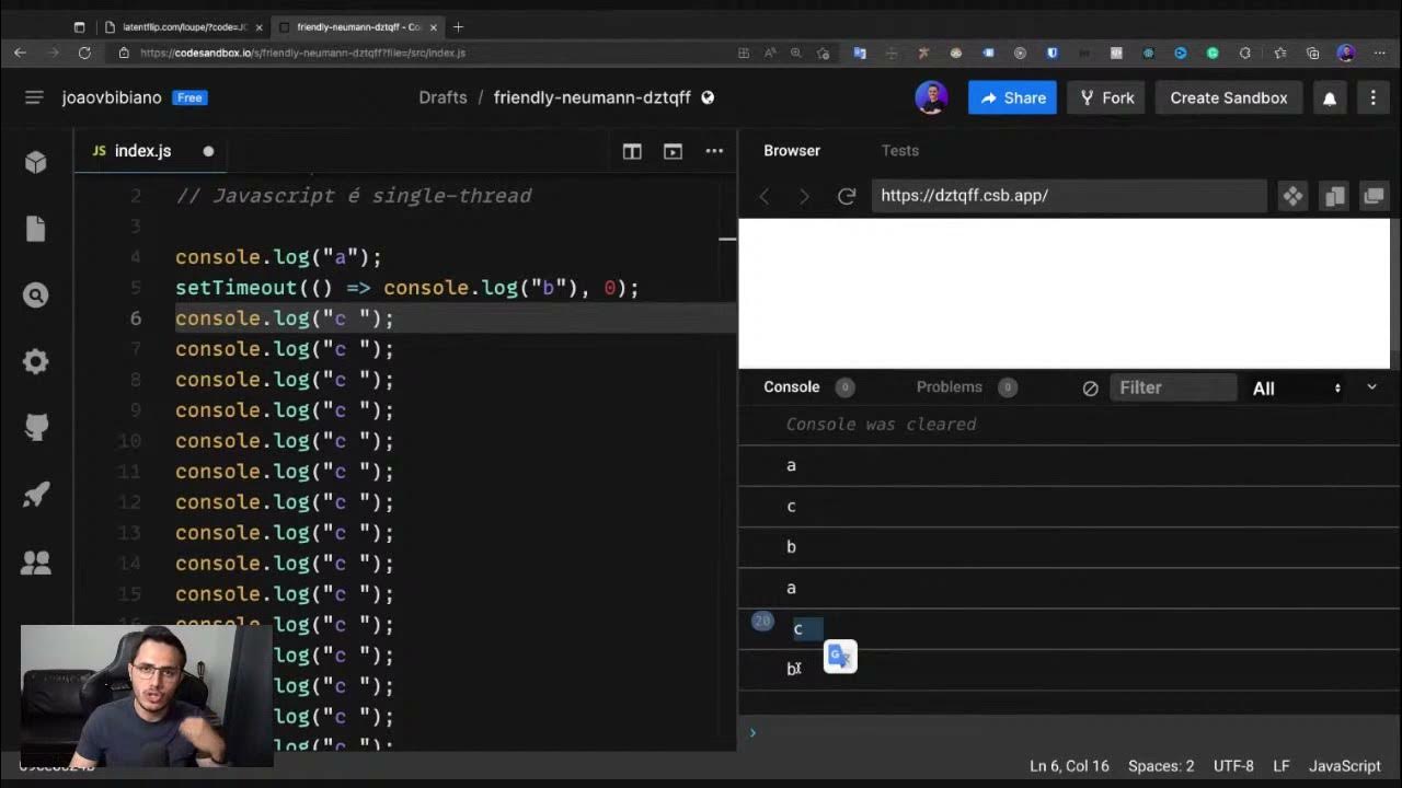 Javascript é assíncrono ou síncrono? - YouTube