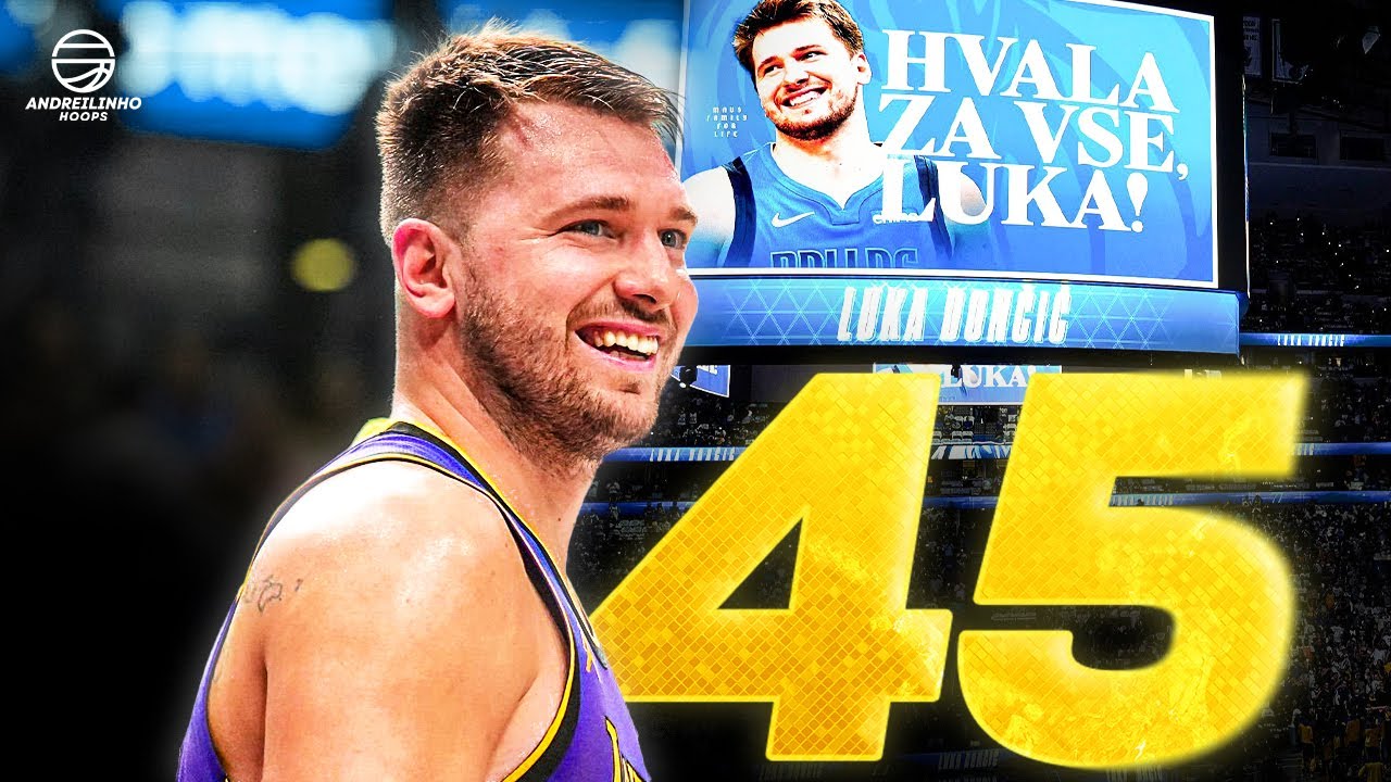 Luka Doncic 45 POINTS vs Mavericks IN RETURN TO DALLAS! Full Highlights ...