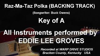 RAZ-MA-TAZ-POLKA (Backing Track in Key of A) Chords - Chordify