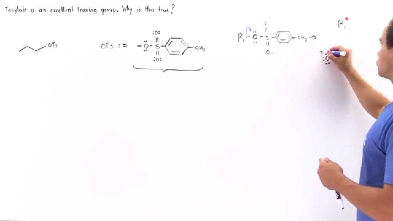 Tosylate Leaving Group - YouTube