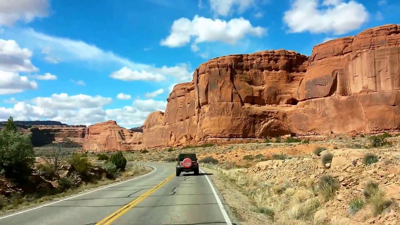 Jeep Road Trip Arches National Park, Moab, Utah - YouTube