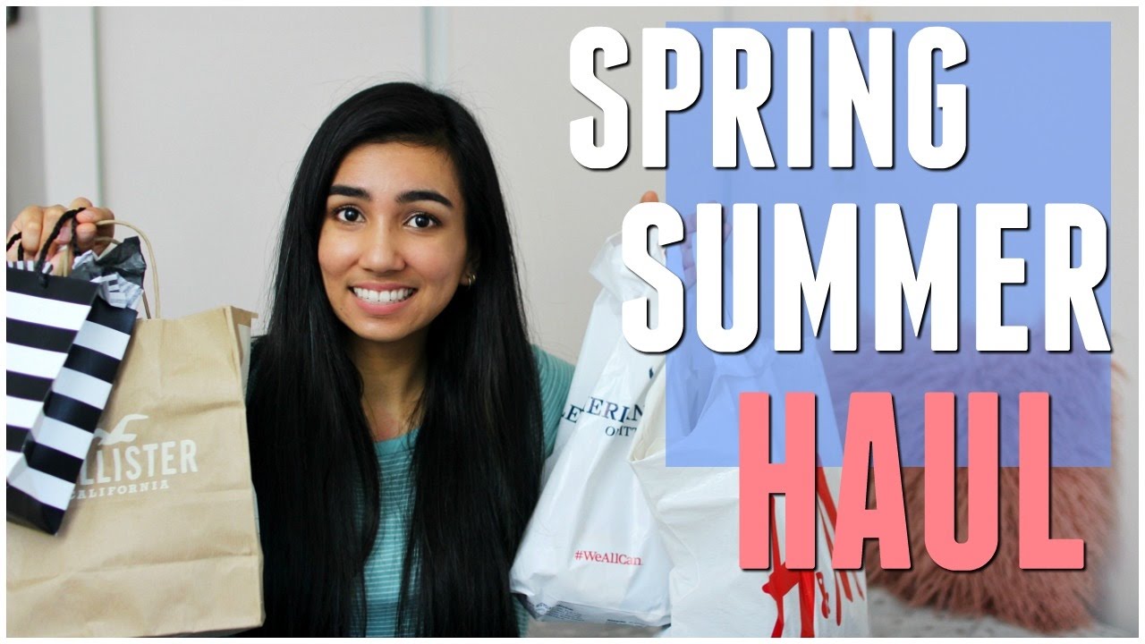 Spring and Summer Fashion Haul || May 2017 - YouTube
