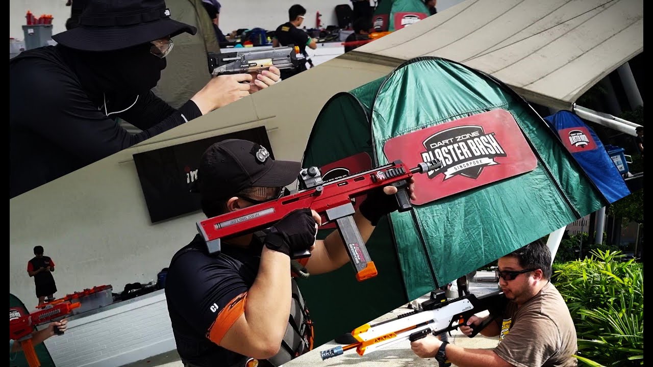 Sun so hot that it's brighter than my future | Dart Zone Nerf Game in ...