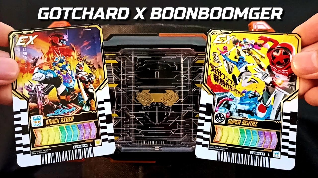 SUPERHERO! Custom Chemy Card (Boonboomger x Gotchard) | Kamen Rider ...