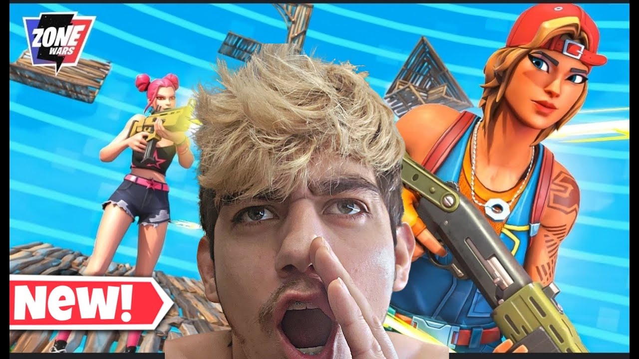I Commentated Random Zone Wars in Fortnite Reactions - YouTube