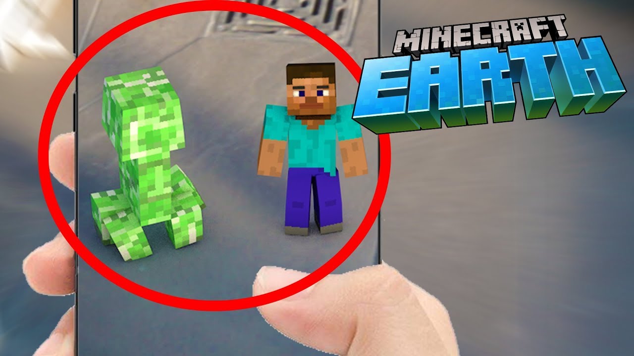 Minecraft Earth Gameplay LEAKED - YouTube