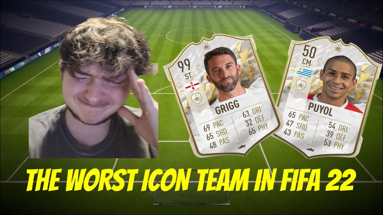 Using the WORST Icon Team in FIFA 22 #fifa22 #fifa21 #fut22 # ...