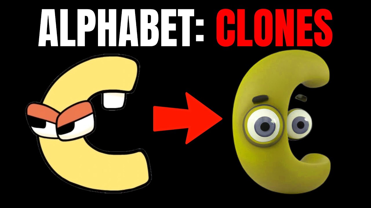 Alphabet Lore But Everyone Is ALL Different Versions ( C Version ...
