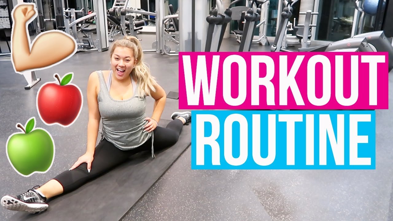MY WORKOUT ROUTINE!! Vlogmas Day 11! - YouTube