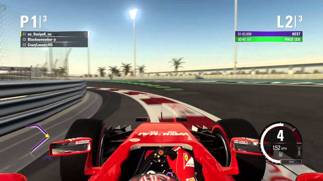 F1™ 2015 online gameplay abu dhabi w/ podium - YouTube