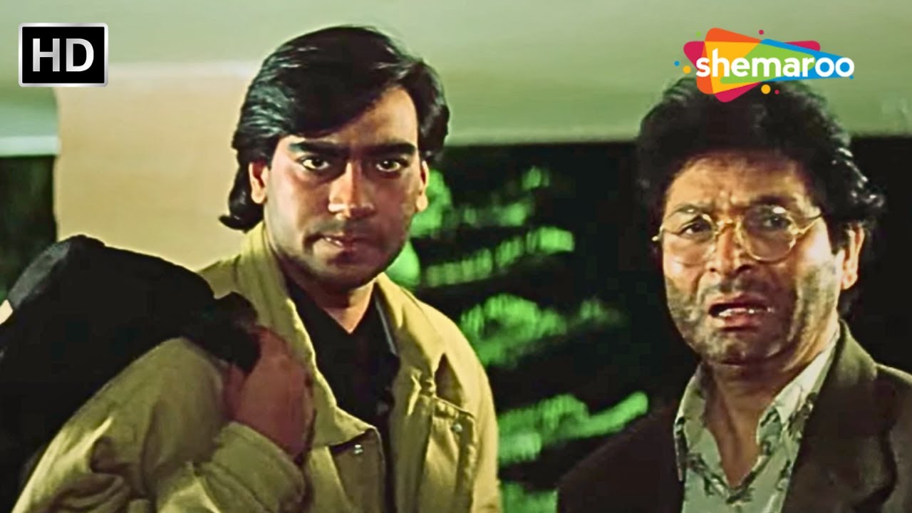 Ajay Devgan & Asrani Ka Best Movie Scene | Gundaraaj | Kajol, Amrish ...