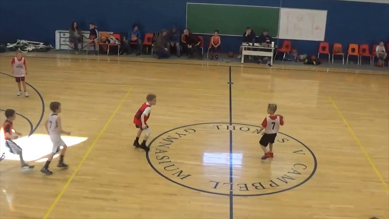 3rd grade basketball Jazz game 4 vs Ucon - YouTube