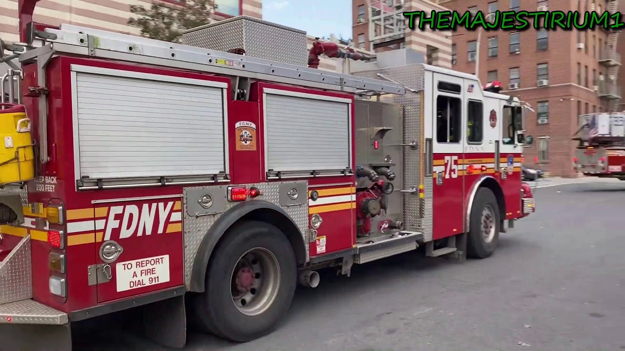 COMPILATION OF FDNY APPARATUS RETURNING TO THEIR RESPECTIVE FIREHOUSES ...