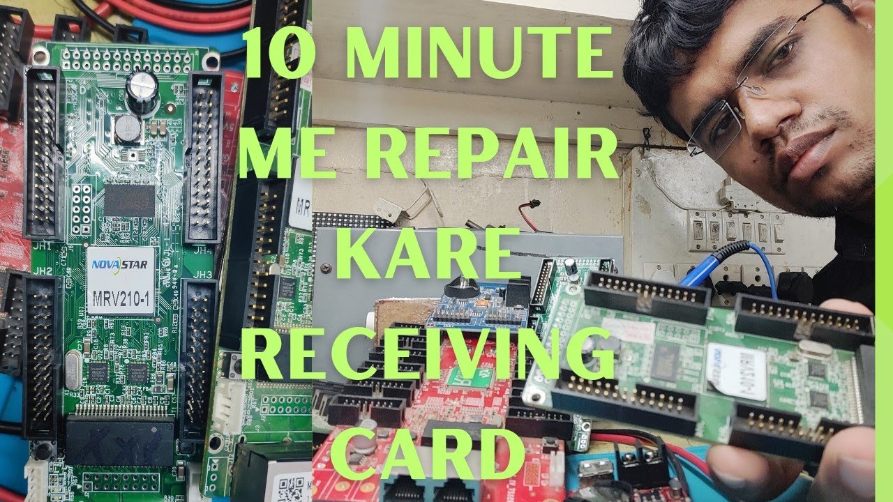 How to repair a Dead Receiving card |How to Repair Led wall Receiving ...