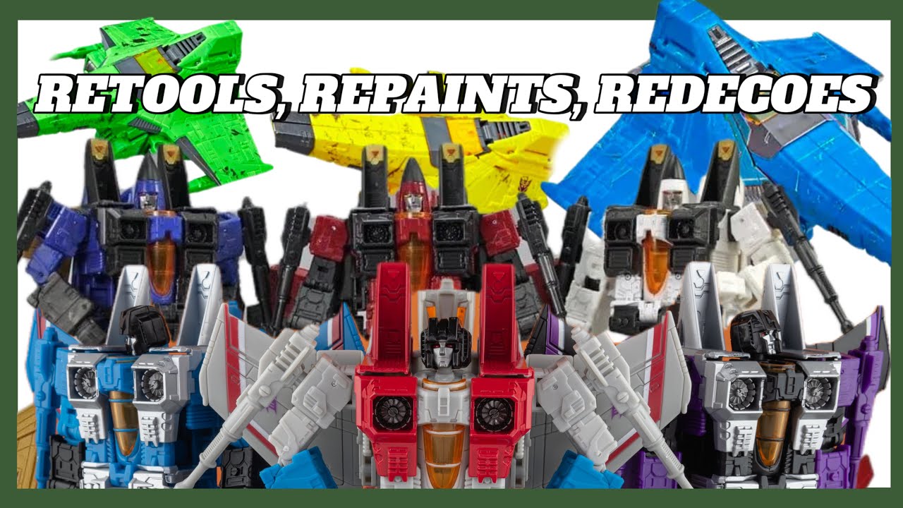 The World of Transformers Repaints, Retools, And Redecos - YouTube