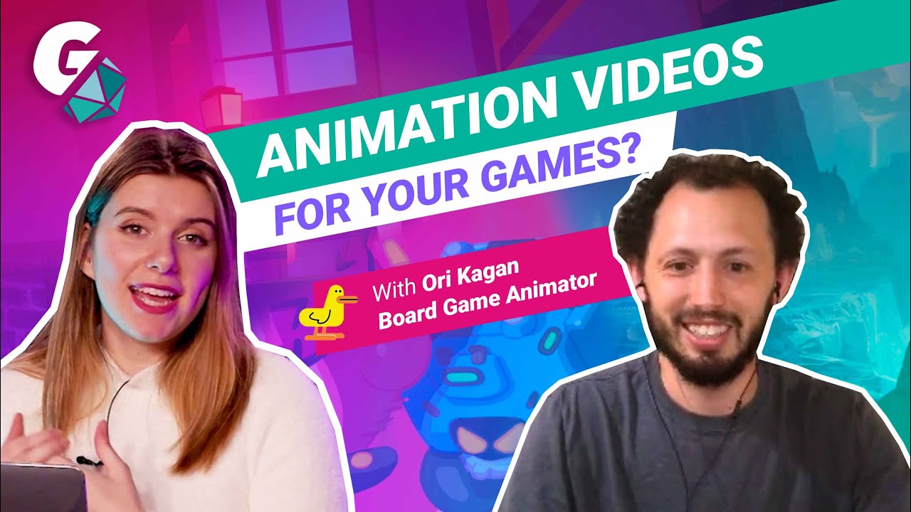 [ENG] An animation video for your game? 📹 With Ori Kagan, board game ...