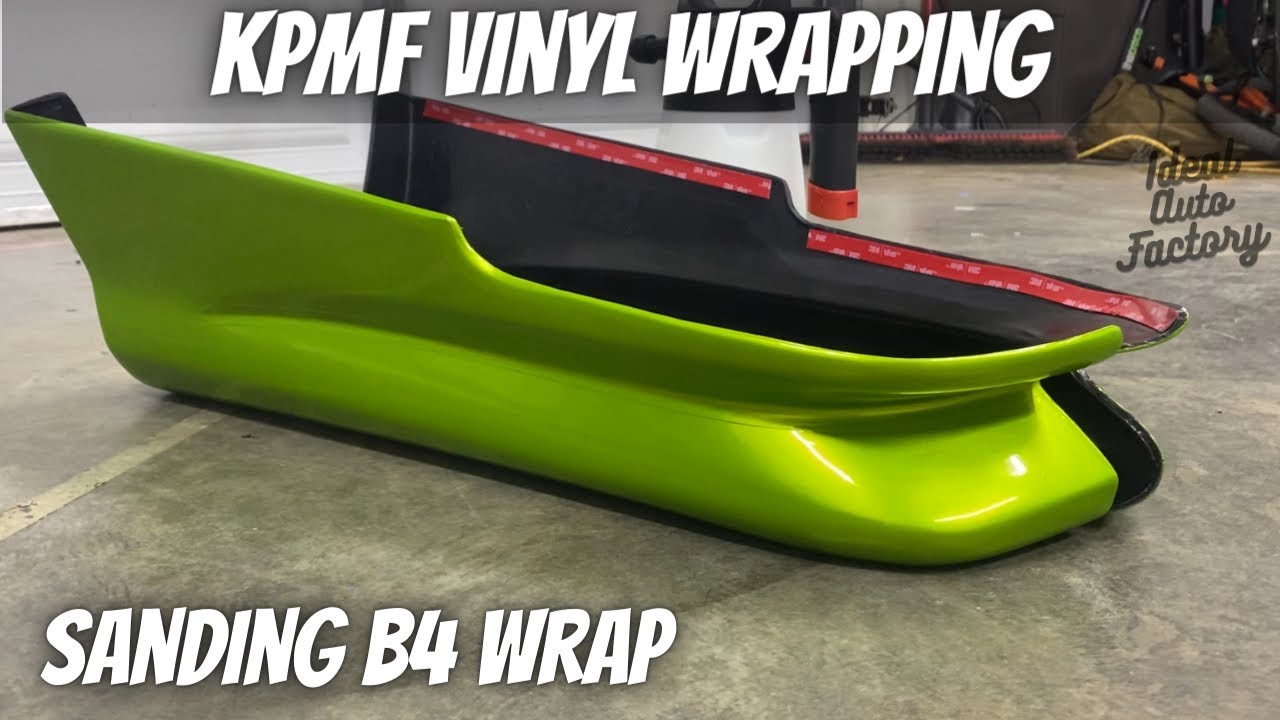 Vinyl Wrapping Unpainted Polyurethane - YouTube