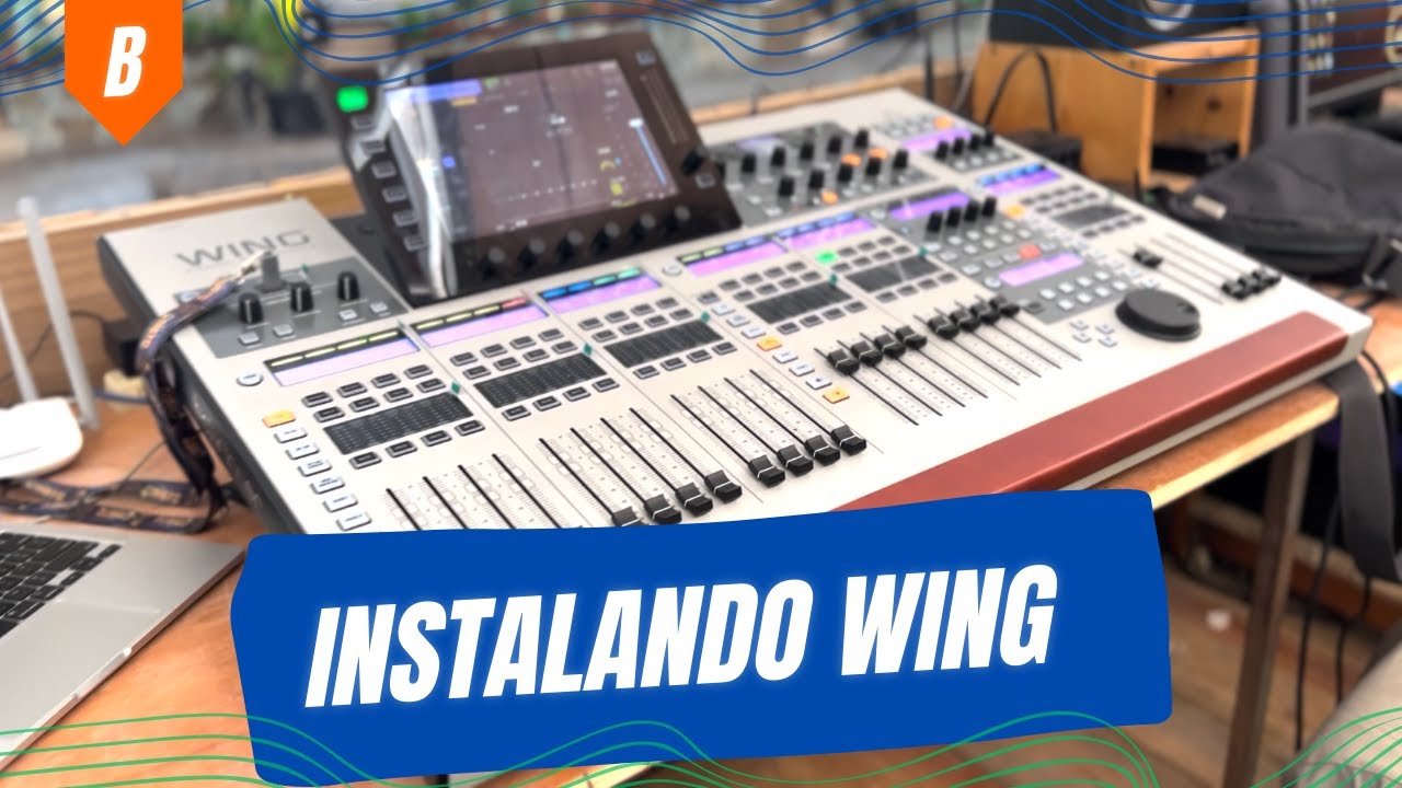 Instalando y Configurando una Wing de Behringer - YouTube