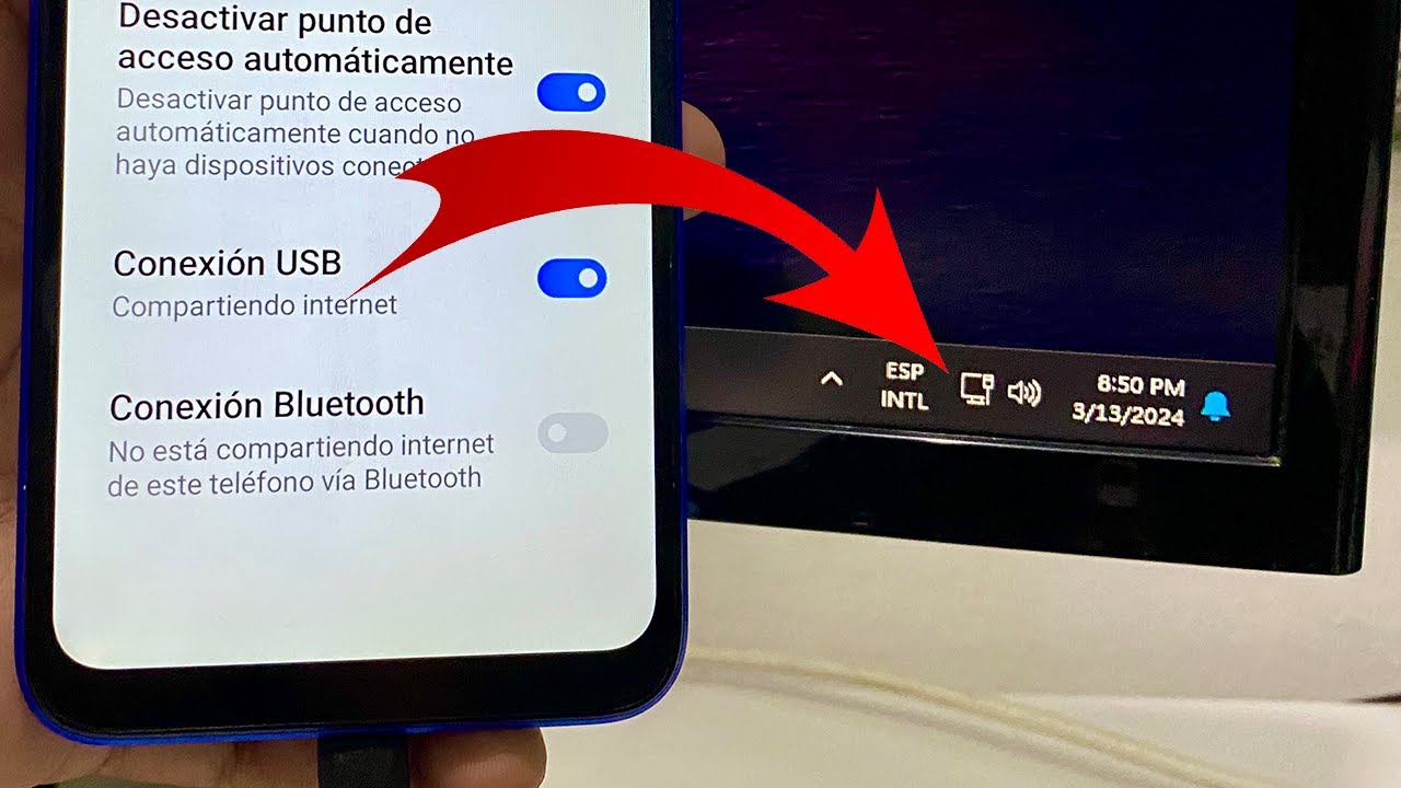 Como compartir Internet de Celular a PC por Cable USB - YouTube