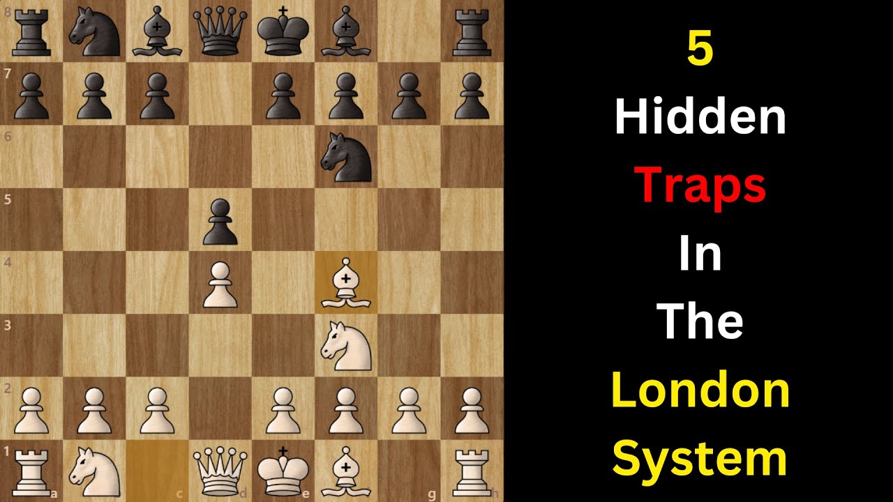 5 Hidden Traps In The London System Opening - The Chessed - YouTube