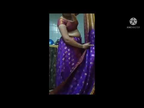 Heavy Net Saree Drape 4 Way | Saree dressing video