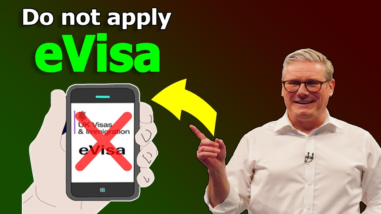 Do not apply for eVisa until you watch this video #evisa #brp - YouTube