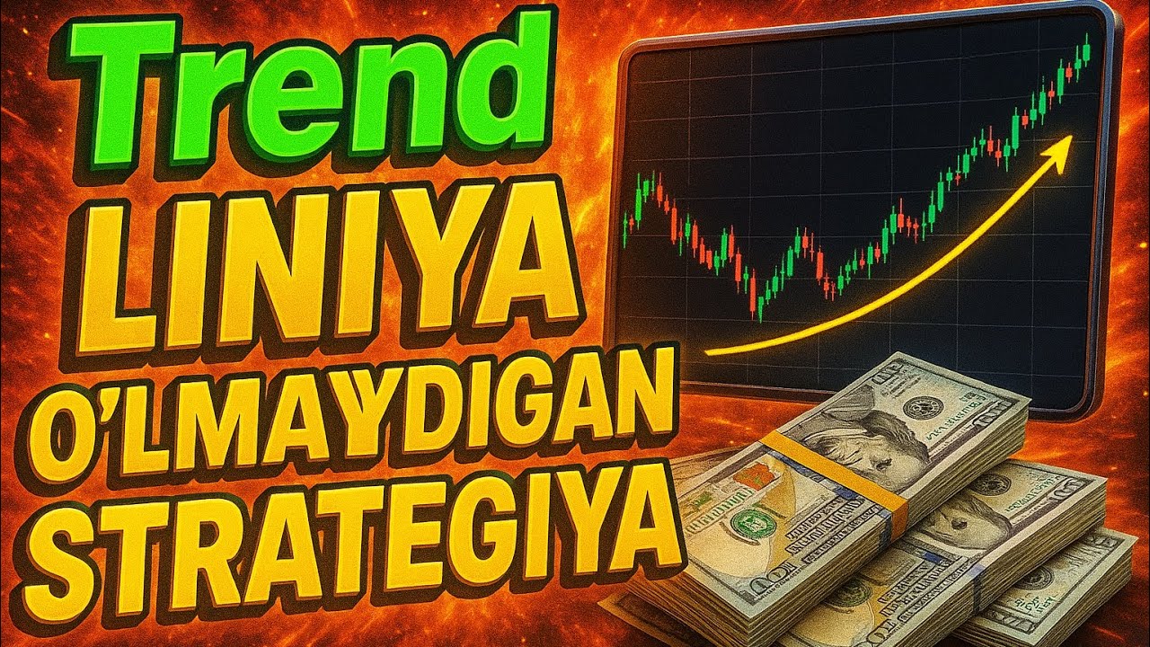 TREND LINIYA ORQALI DAROMAT QILISHNI O'RGAN !!! - YouTube