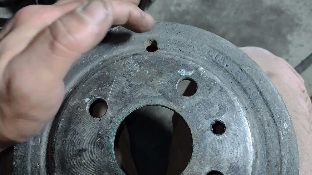 cómo graduar, calibrar frenos traseros de coche paso a paso - YouTube