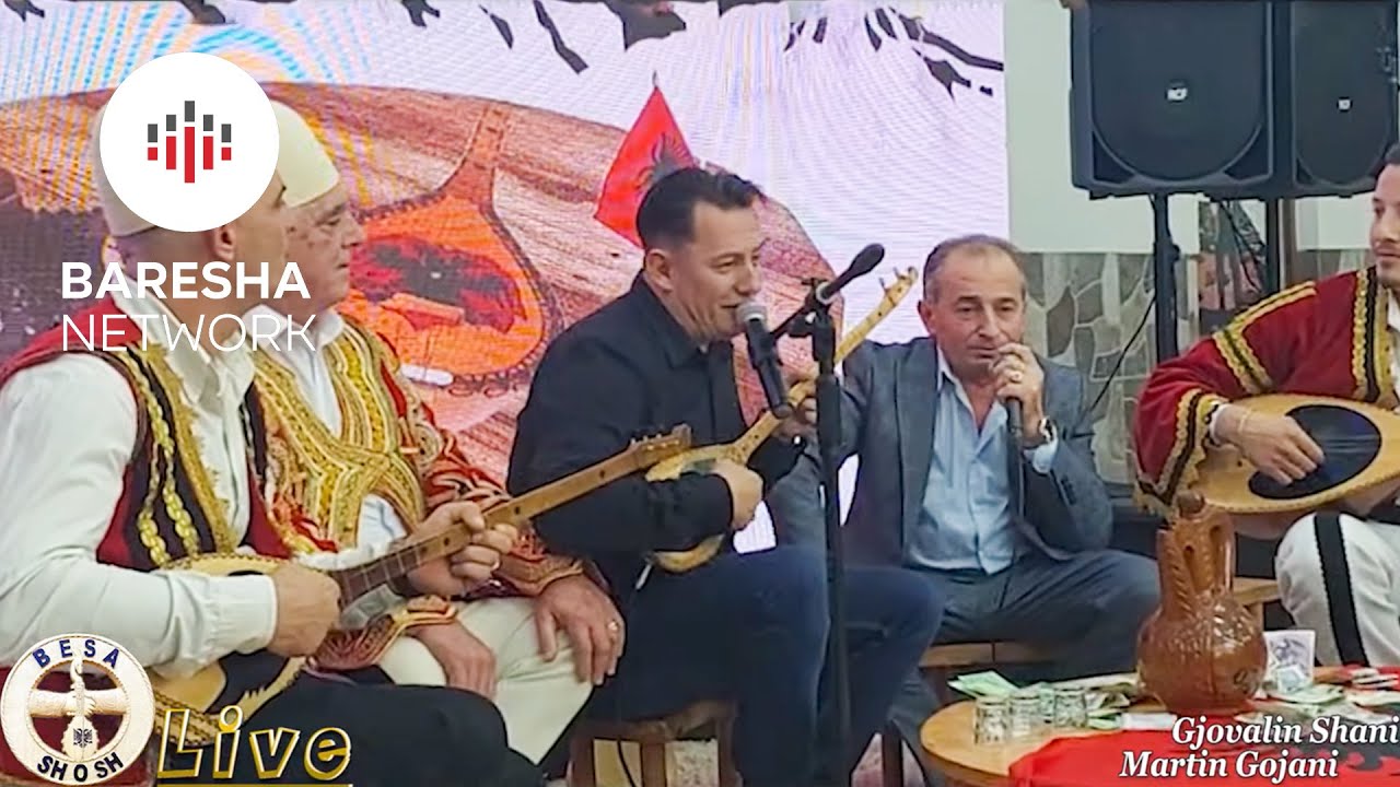 LIVE - Gjovalin Shani e Martin Gojani - Besa Shosh - YouTube