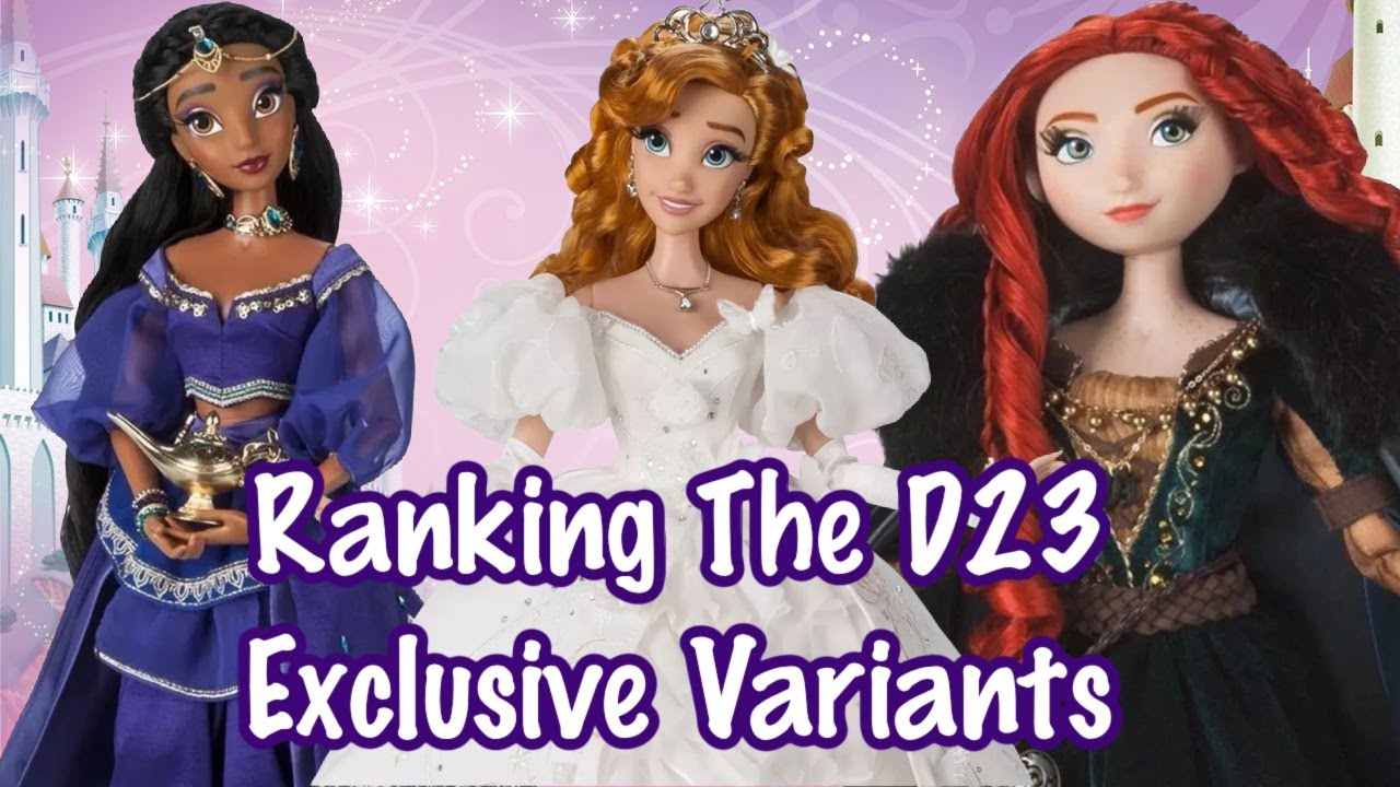 Ranking All 2022 D23 Expo Variant Exclusive Limited Edition Dolls ...