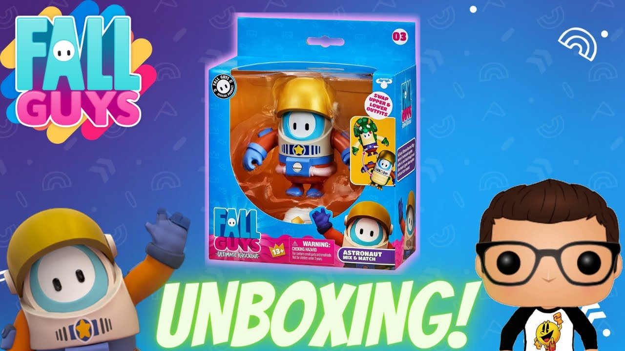 Fall Guys “Astronaut” Action Figure Unboxing + Review! - YouTube