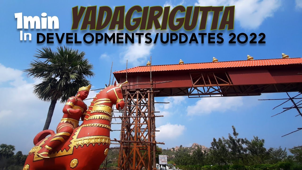 Yadagirigutta On The Way Developments 2022. Sai Baba Mandir at Yadadri ...