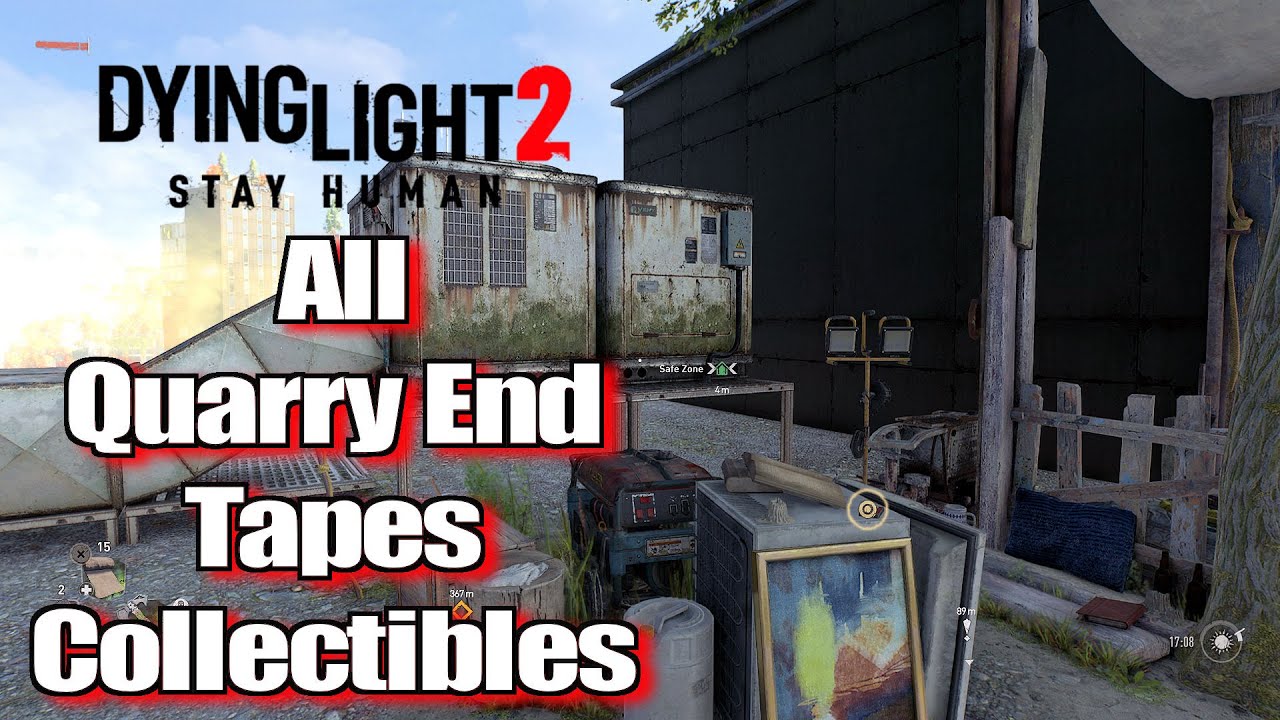 Dying Light 2 Quarry End Tapes Collectibles Recordings guide - YouTube