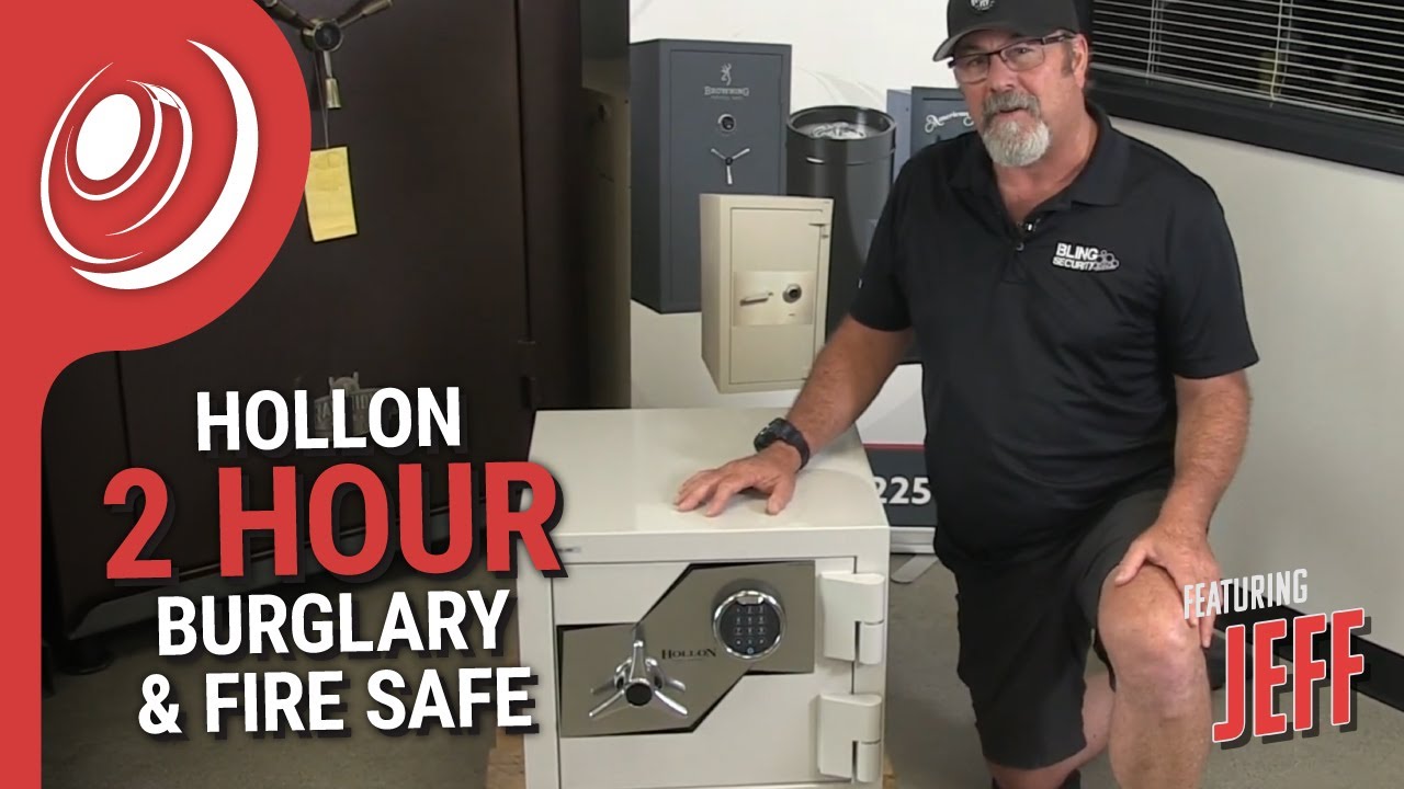 Hollon FB-450 2 Hour Fire and Burglary Safe - YouTube