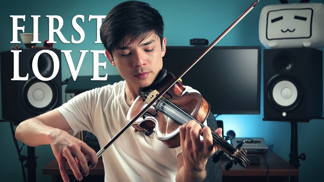 First Love - 宇多田ヒカル [Violin Cover]【Julien Ando】 - YouTube