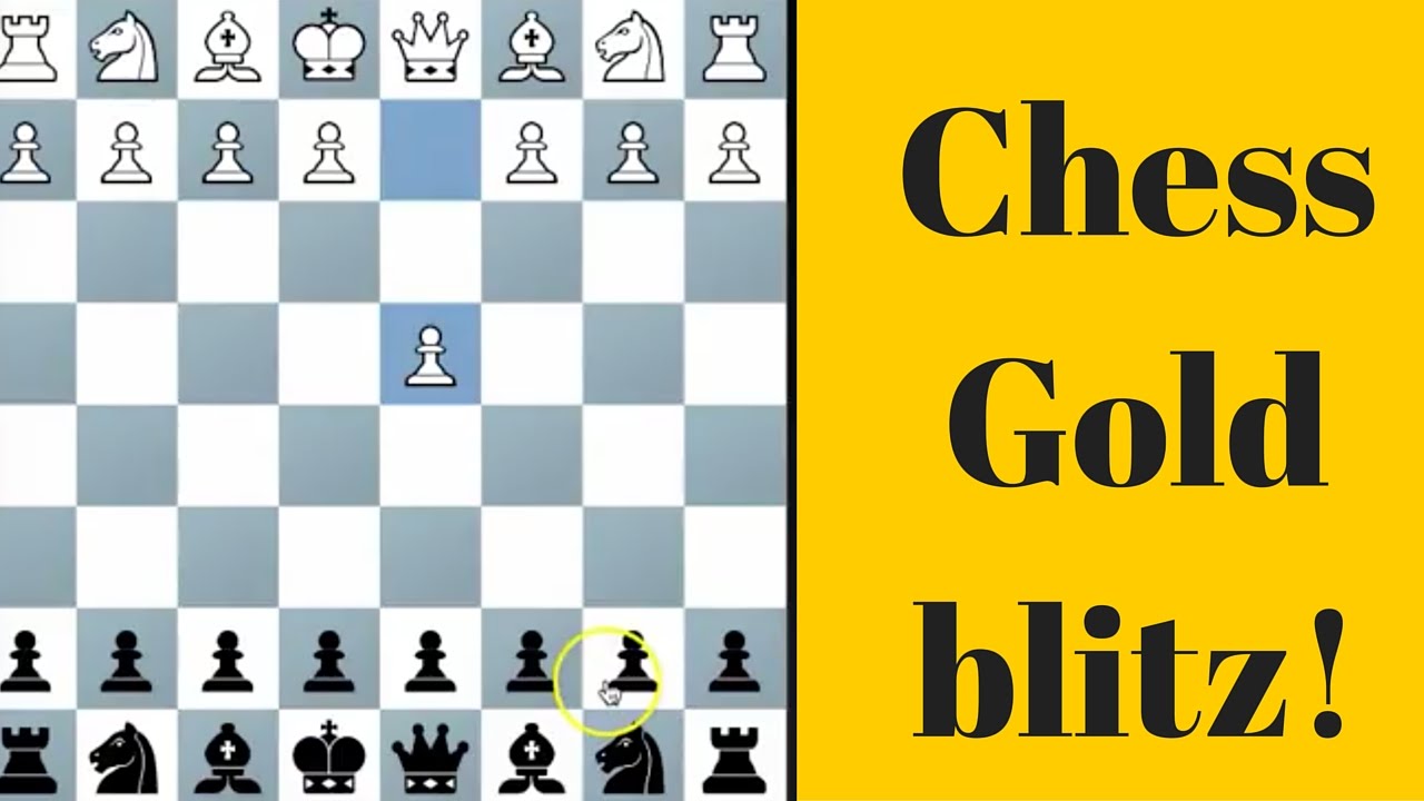 Chess Gold blitz game on ChessCube.com - YouTube