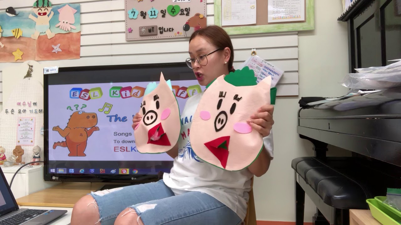 [루리샘]4세 let’s order some foods. 유아영어 영어수업 - YouTube