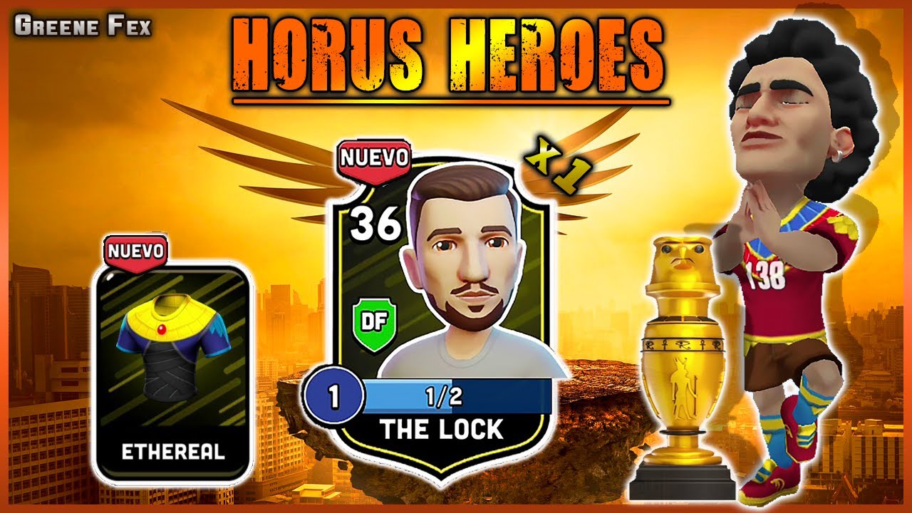 NEW LEGENDARY PLAYER: THE LOCK 🤩 | HORUS HEROES 🏆 | MINI FOOTBALL - YouTube