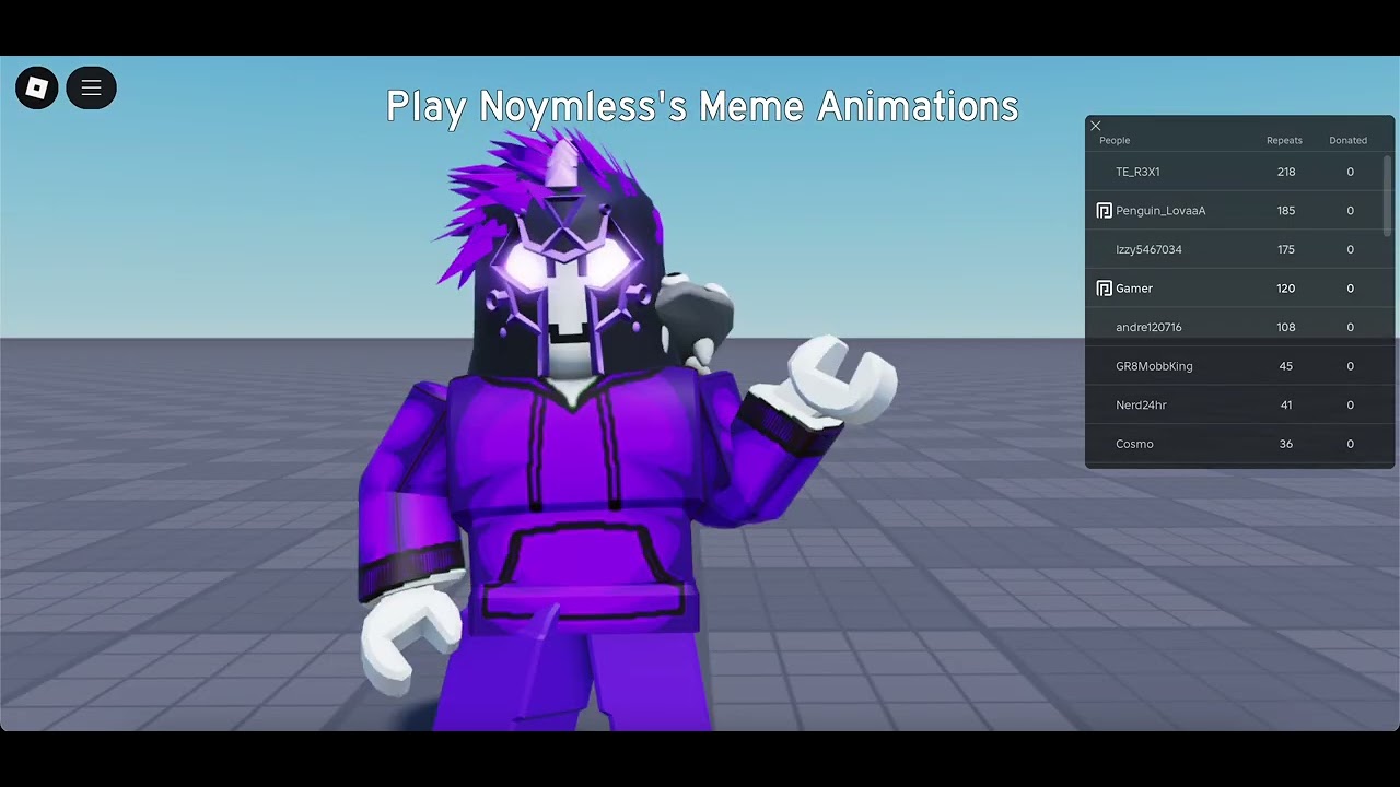 Roblox Meme Animations 15: Justin - YouTube