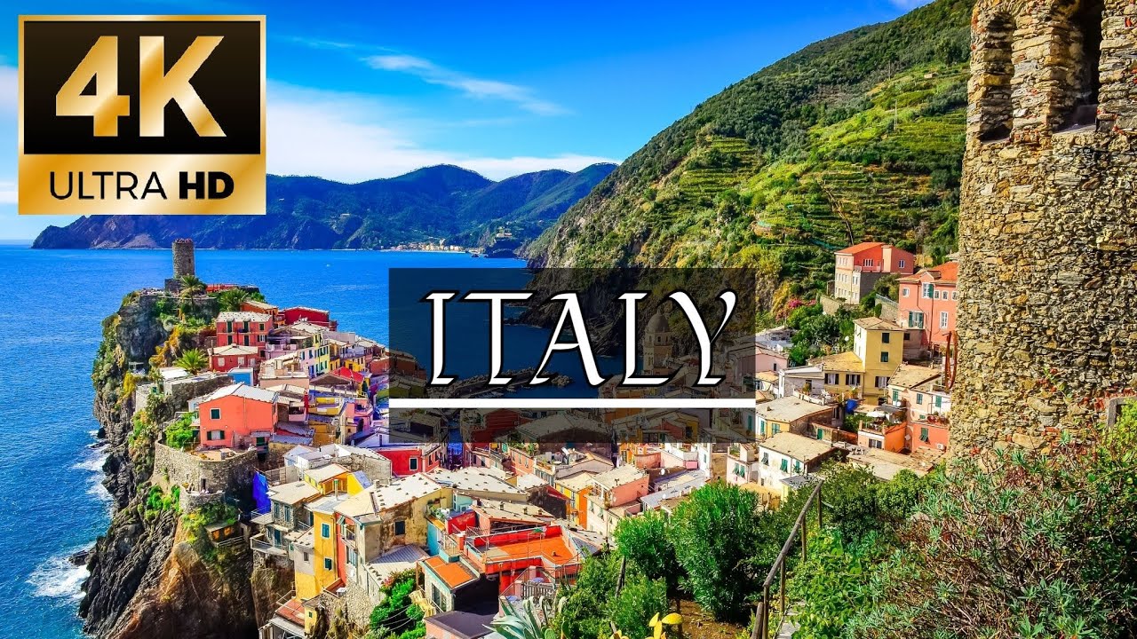 Достопримечательности Италии 4K | Best of Italy 4K | FLYING OVER ITALY ...