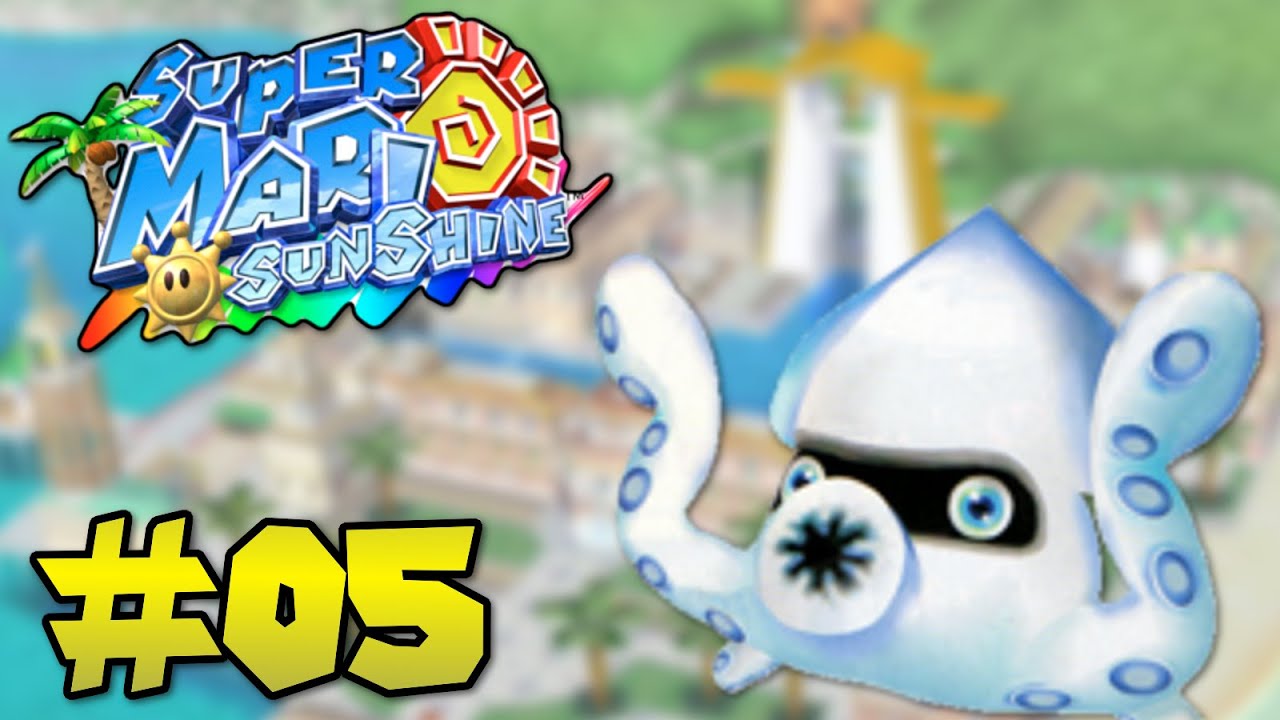 Super Mario Sunshine: Part 5 - Blooper Ink = Splatoon? - YouTube