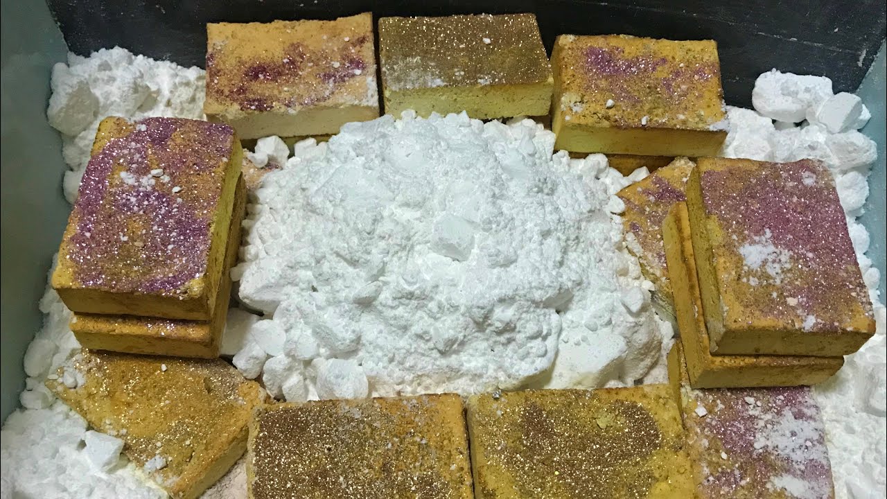 ASMR Crunchy Reformed Bars with Calcium Carbonate +BSN Satisfying Gym ...