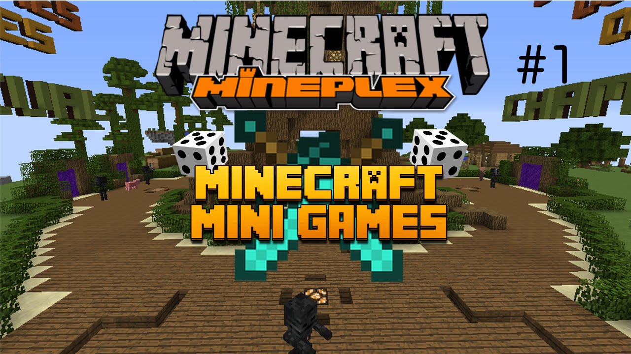 Minecraft~MINEPLEX MINIGAMES #1 - YouTube