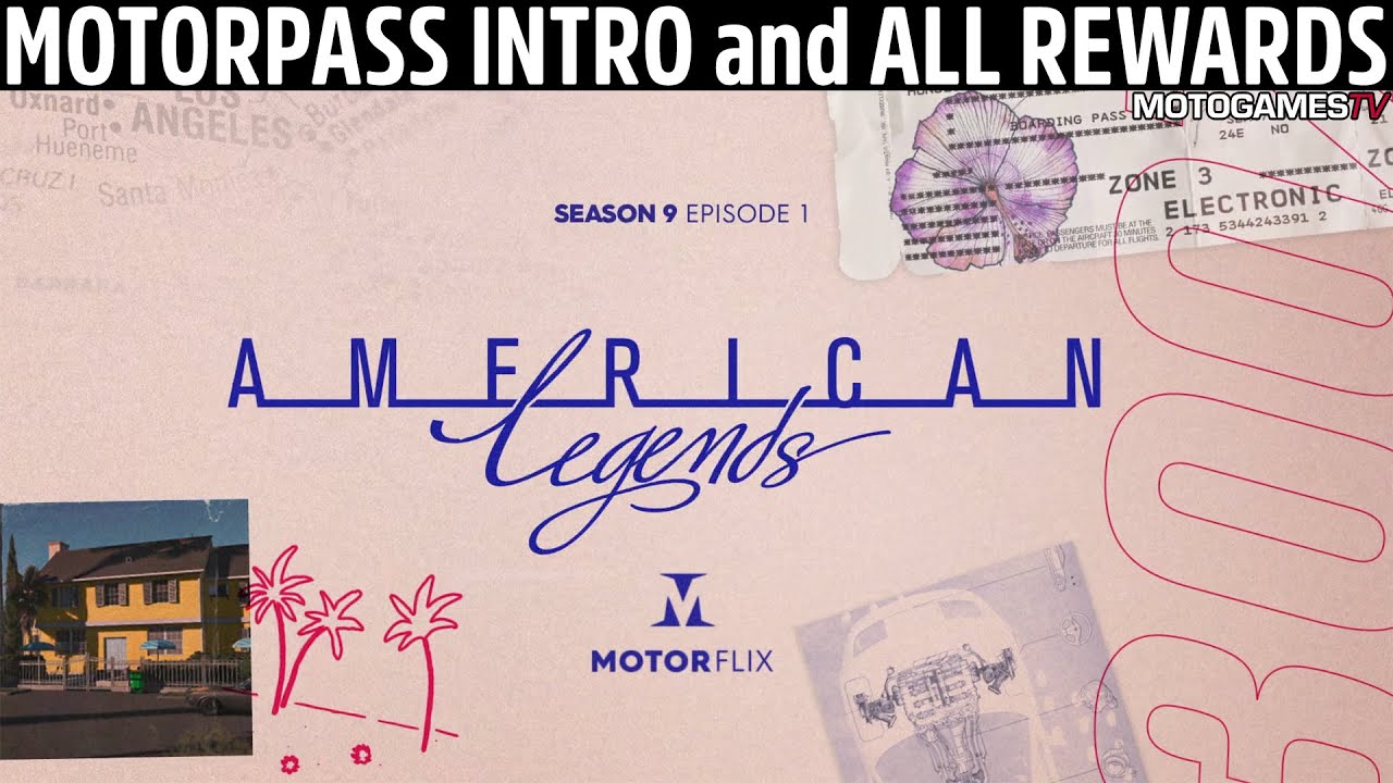 The Crew 2 - American Legends Motorpass Intro and All Rewards | Season ...