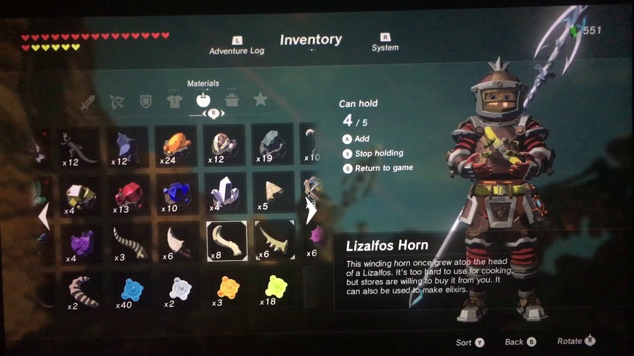 Making Energizing Elixir Zelda BOTW - YouTube